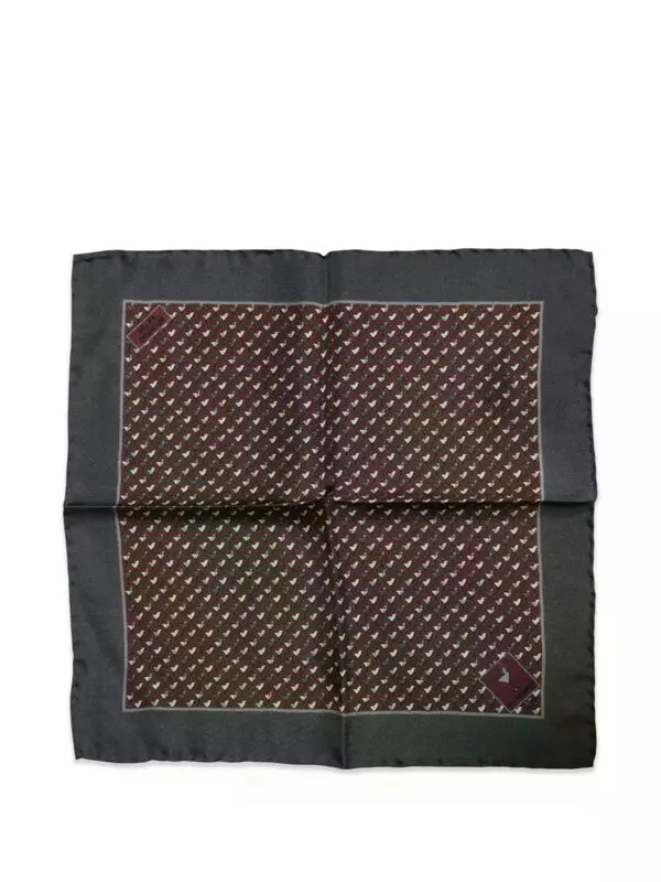 Dolce & Gabbana Cocktail-print Silk Pocket Square