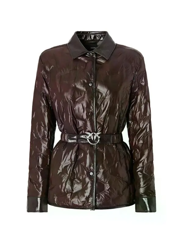 Pinko Quilted Belted Jacket