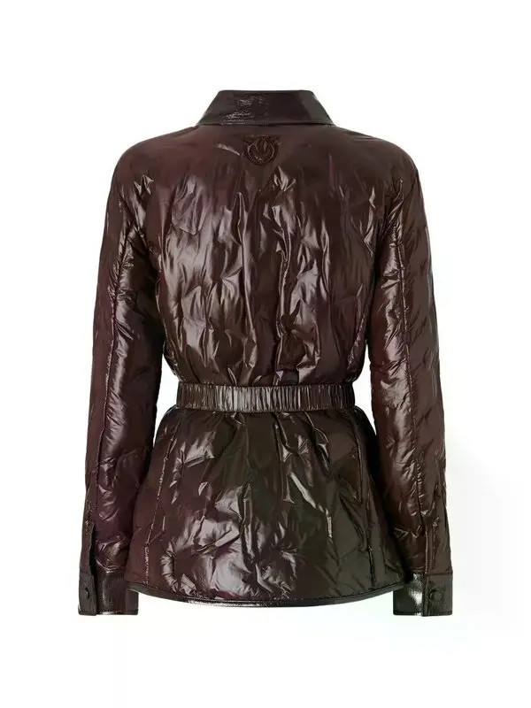 Pinko Quilted Belted Jacket
