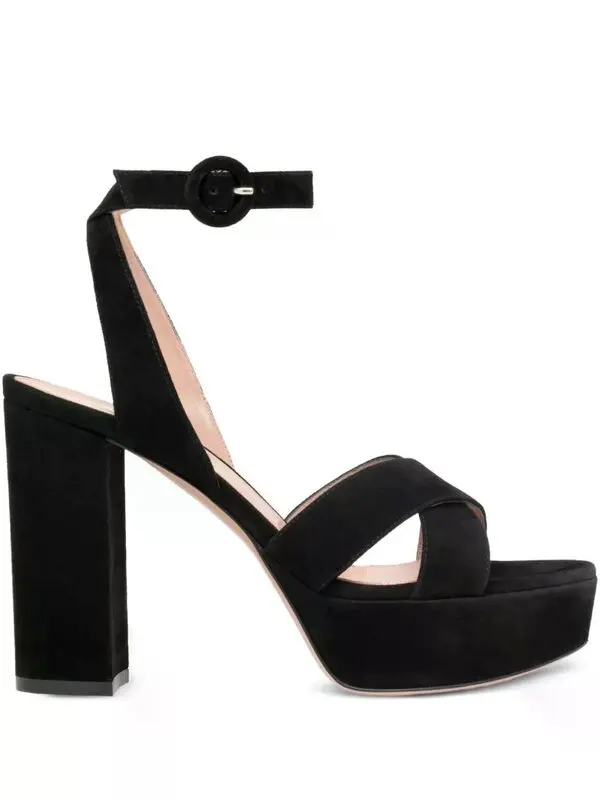 GIANVITO ROSSI Crossover Platform Sandals