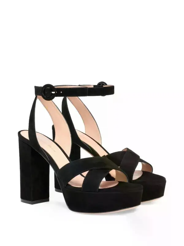 GIANVITO ROSSI Crossover Platform Sandals