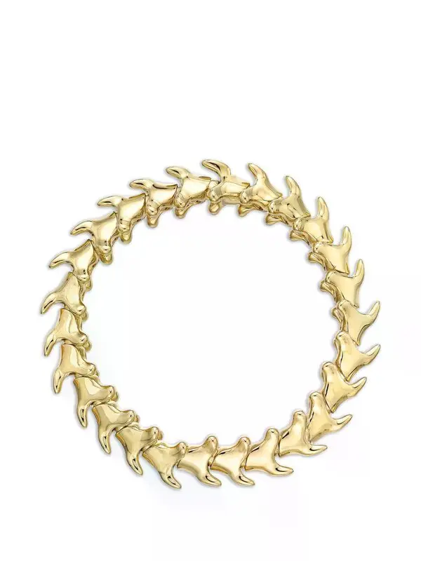 SHAUN LEANE Serpent's Trace Wide Bracelet - Gold
