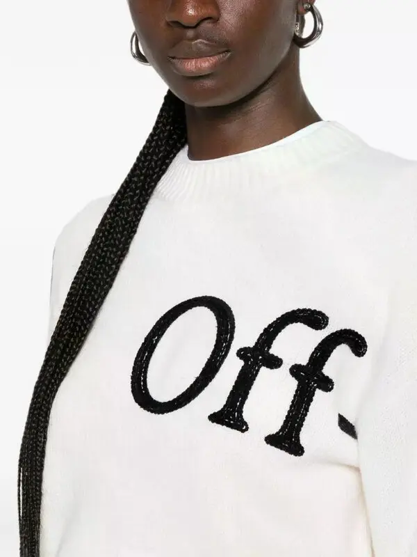 Off-White Logo Patch Sweater