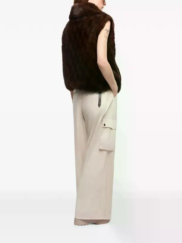 Pinko Faux Fur Gilet