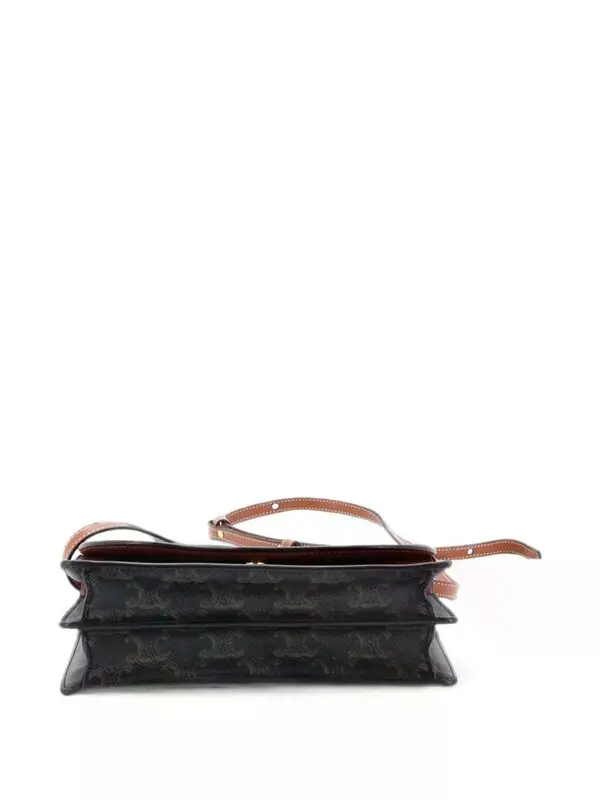 Celine Triomphe Coated Canvas Crossbody Bag