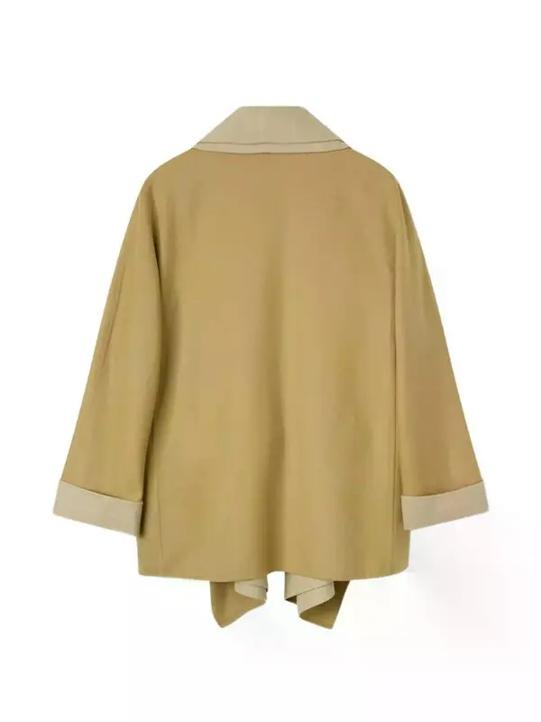 RETORI Retrogi Shawl Collar Oversized Coat