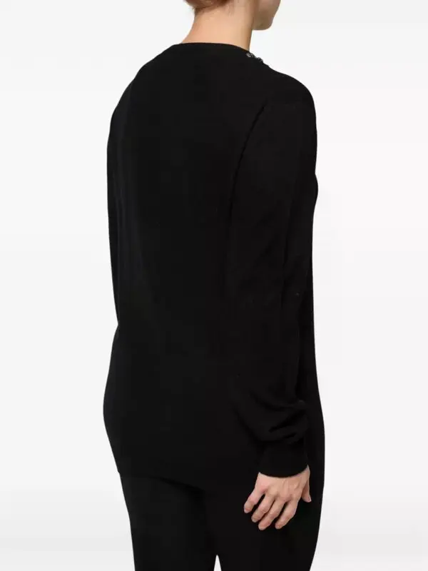Dolce & Gabbana Embellished Virgin Wool Sweater