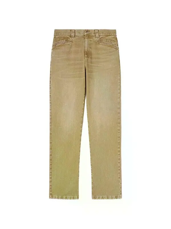 RETORI Retroi Embroidered Waistband Jeans