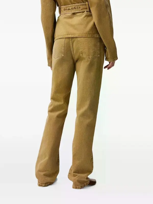 RETORI Retroi Embroidered Waistband Jeans