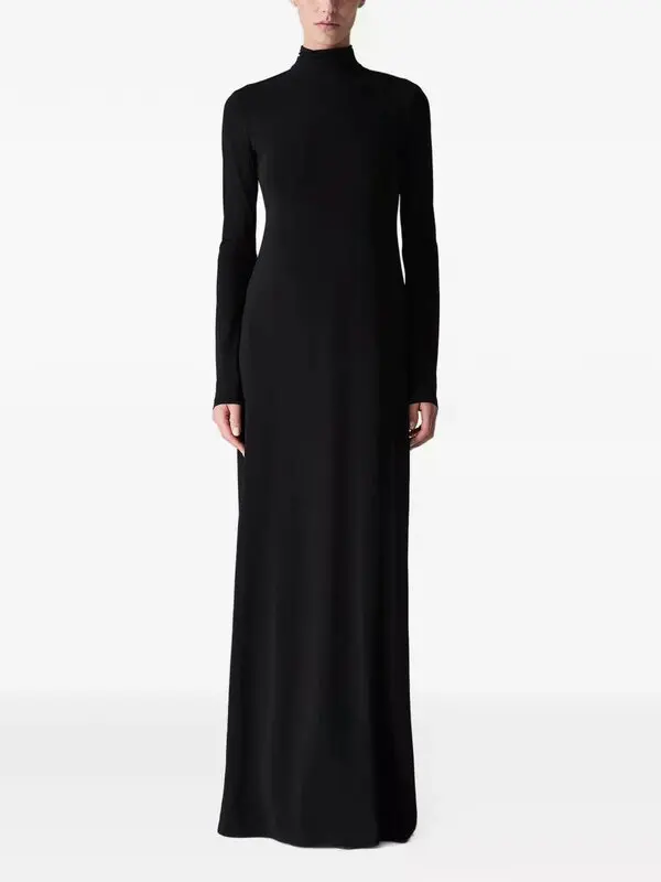 Vera Wang Rosa Open-back Maxi Dress