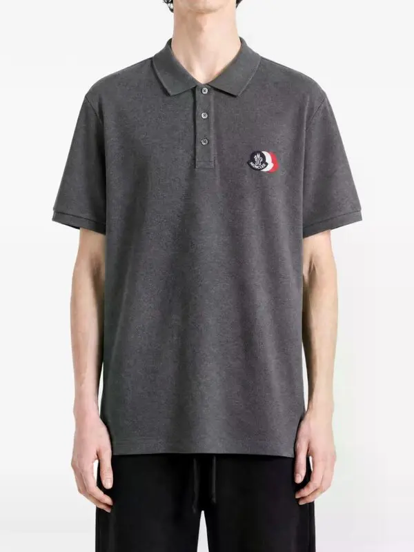 Moncler Logo-patch Polo Shirt