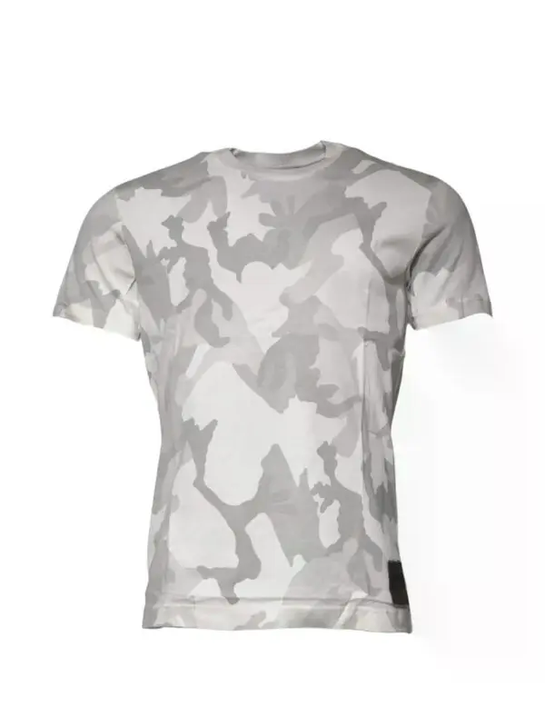Dolce & Gabbana Camouflage-print Cotton T-shirt