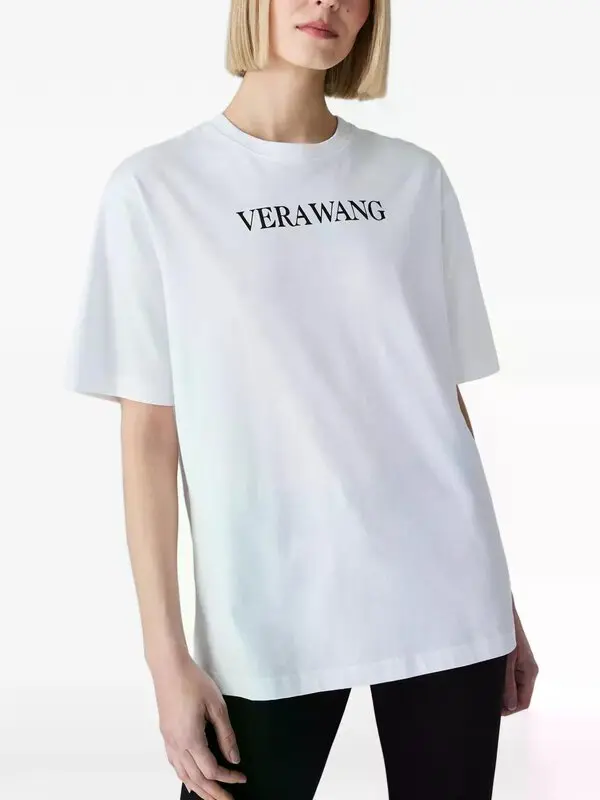 Vera Wang Cotton Logo T-shirt