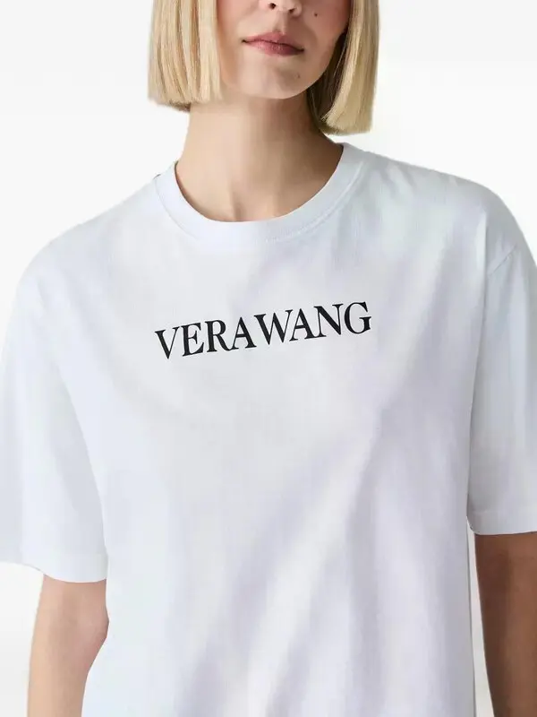 Vera Wang Cotton Logo T-shirt