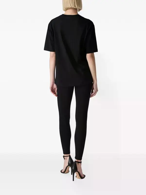 Vera Wang Logo Print Cotton T-shirt