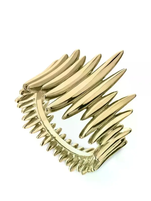 SHAUN LEANE Quill Wrap Ring In 18k Yellow Vermeil - Gold