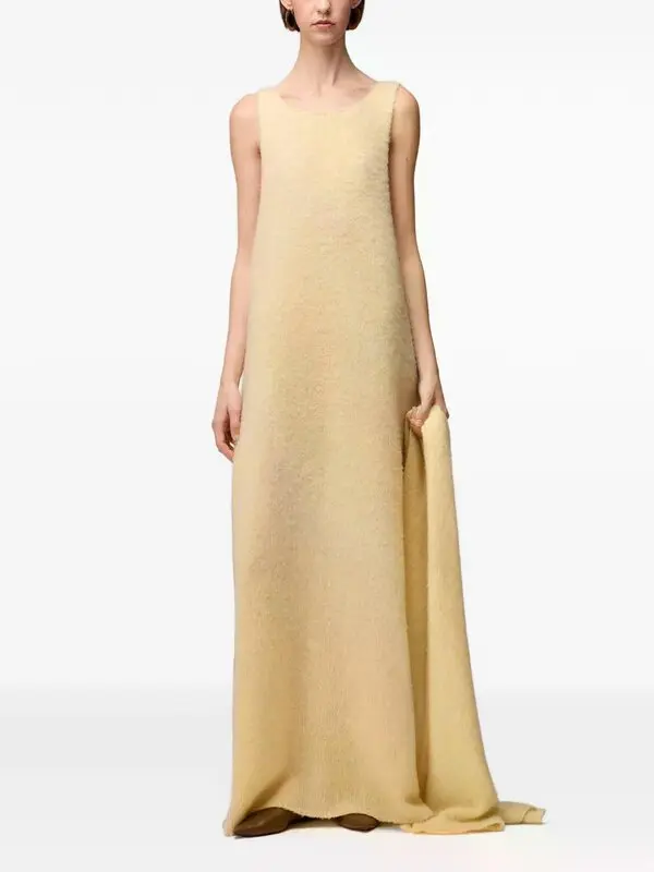 RETORI Retrof Brushed Cashmere Maxi Dress