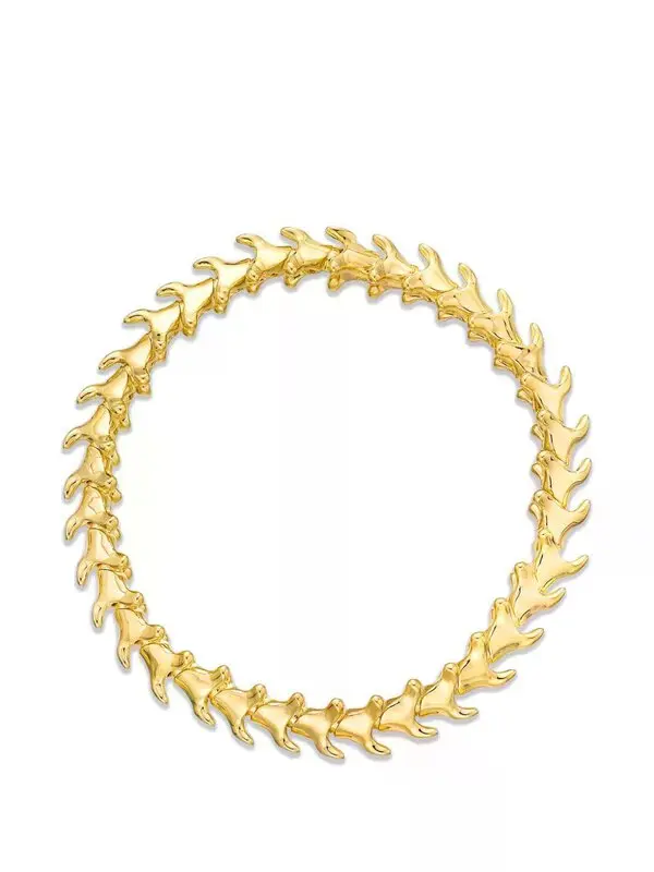 SHAUN LEANE Serpents Trace Slim Bracelet In 18k Yellow Vermeil - Gold