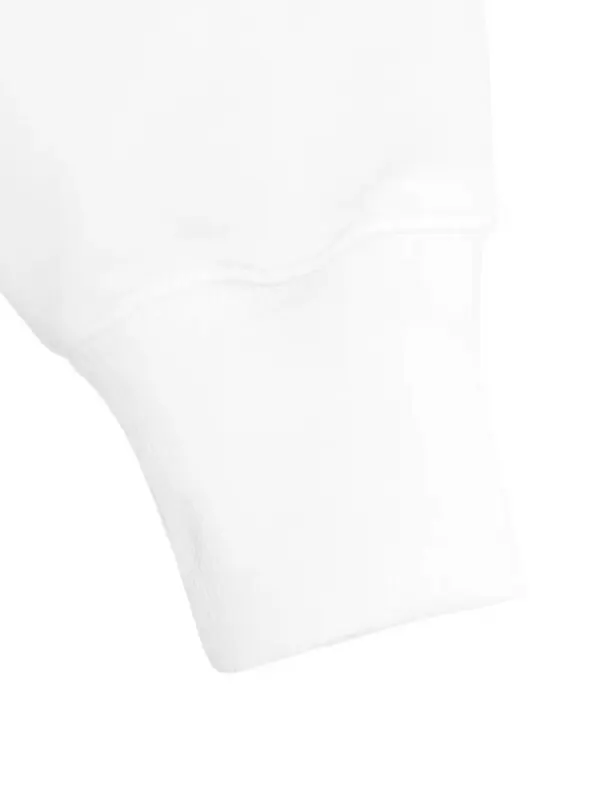 Vera Wang Crewneck Oversized Cotton Sweatshirt