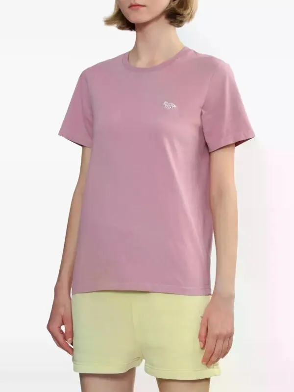Maison Kitsuné Logo-appliqué T-shirt