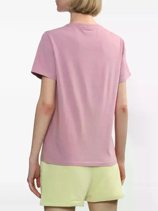 Maison Kitsuné Logo-appliqué T-shirt
