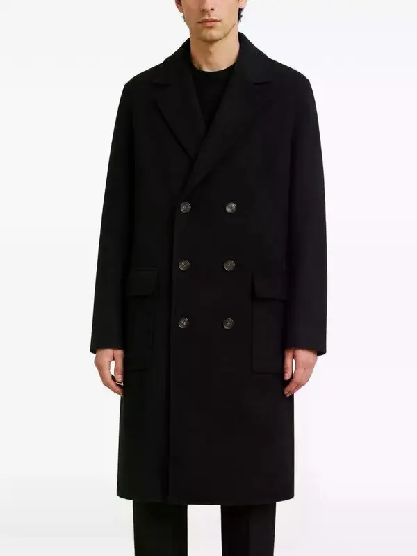 RETORI Retrofi Double-breasted Virgin-wool Coat