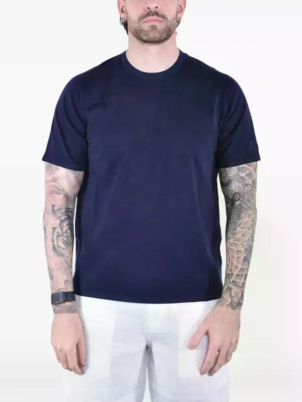 MC2 SAINT BARTH Scott Embroidered-logo T-shirt