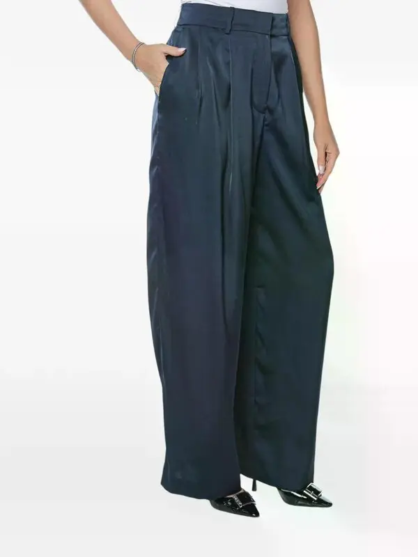 Michael Kors Satin Wide-leg Trousers