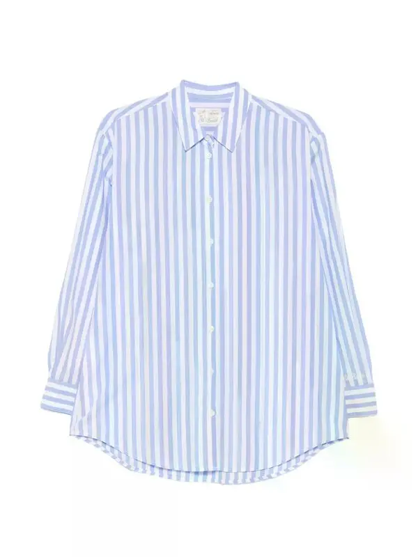 MC2 SAINT BARTH Striped Pattern Shirt