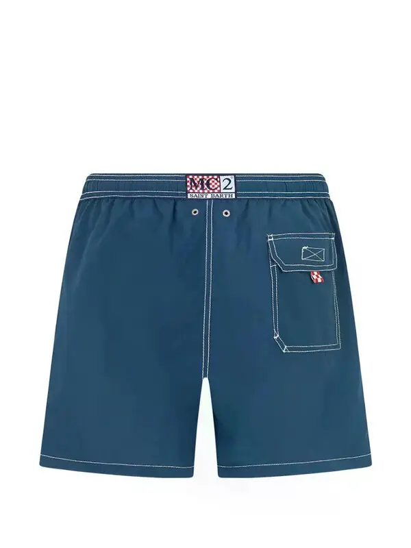 MC2 SAINT BARTH Patmos Swim Shorts - Blue