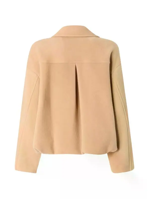 Pinko Double-breasted Cropped Coat