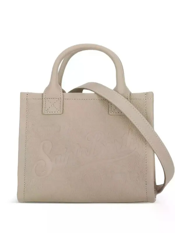 MC2 SAINT BARTH Mini Vanity Embossed Tote Bag