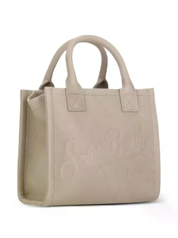 MC2 SAINT BARTH Mini Vanity Embossed Tote Bag