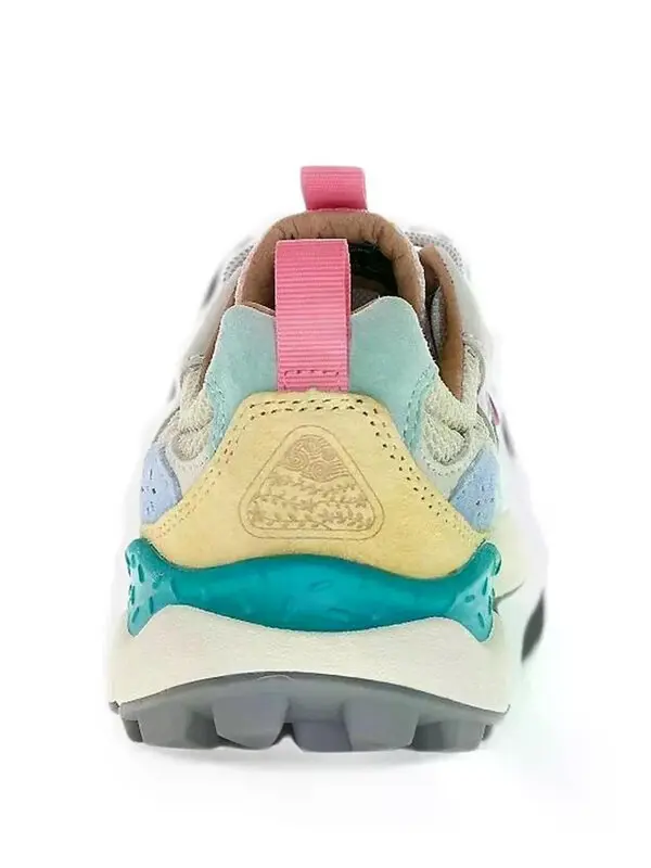 FLOWER MOUNTAIN Suede Panel Sneakers
