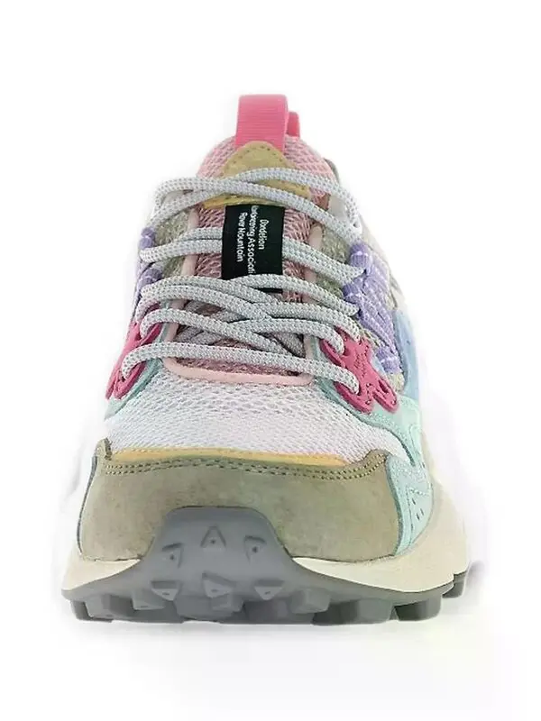 FLOWER MOUNTAIN Suede Panel Sneakers