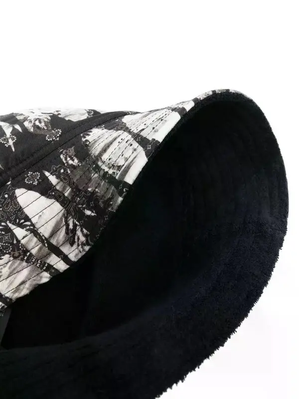 Amiri Logo-embroidered Reversible Bucket Hat