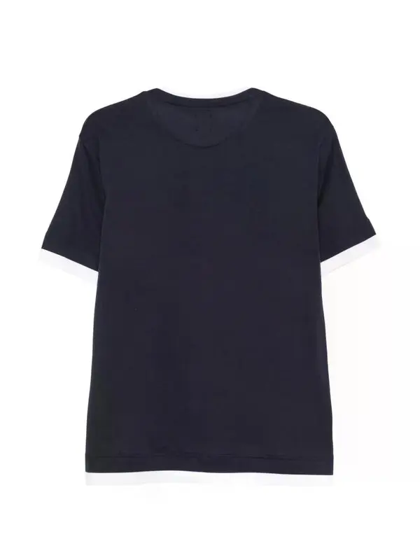 Eleventy Round Neck T-shirt - Blue