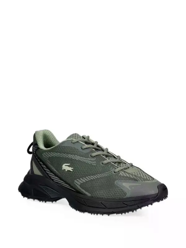 Lacoste L003 Neo Shot Logo-patch Mesh Sneakers - Green