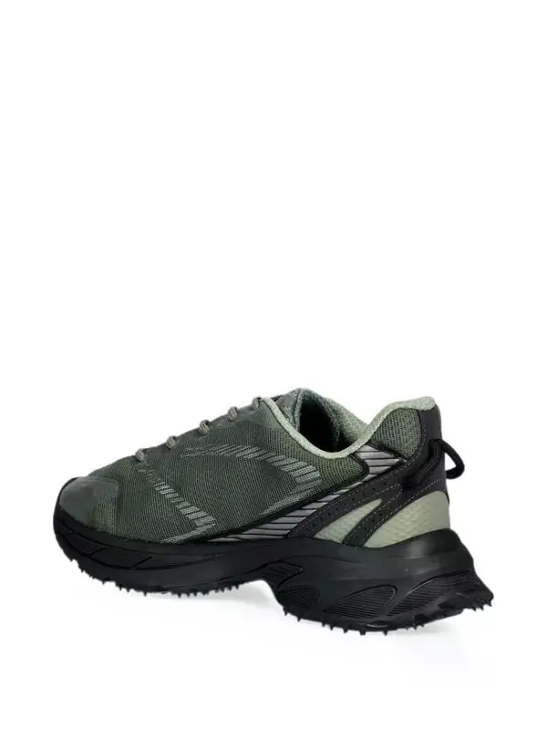 Lacoste L003 Neo Shot Logo-patch Mesh Sneakers - Green