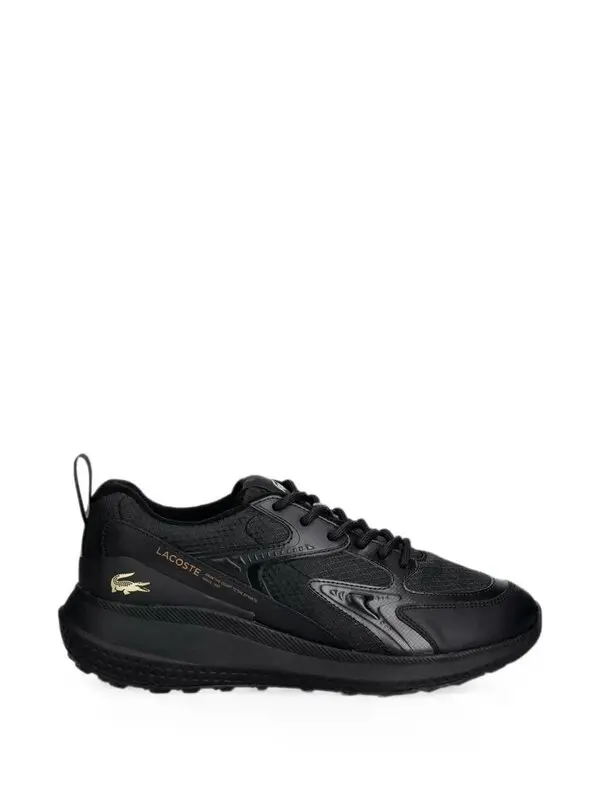 Lacoste L003 Evo Panelled Logo Patch Sneakers - Black