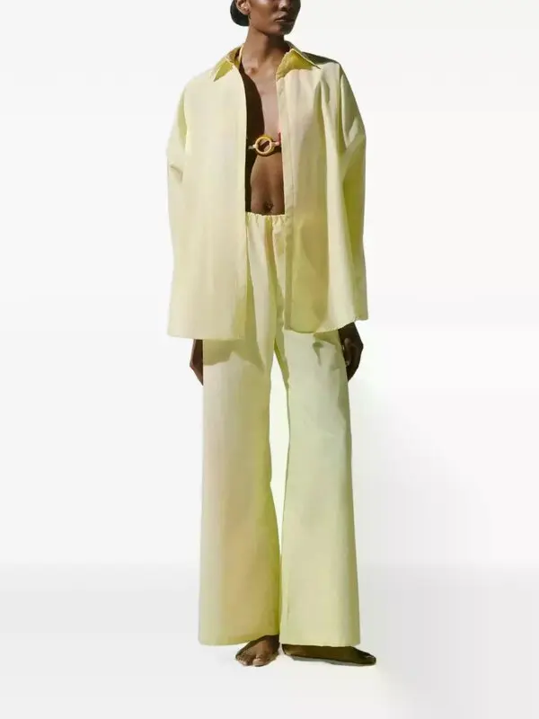 BAOBAB Wayra Side-slit Trousers - Yellow