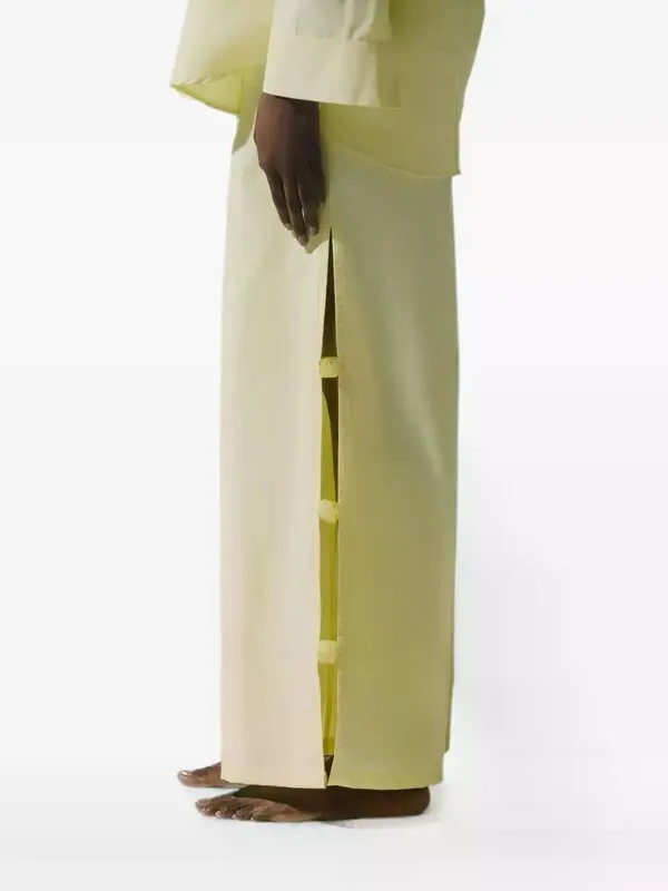BAOBAB Wayra Side-slit Trousers - Yellow