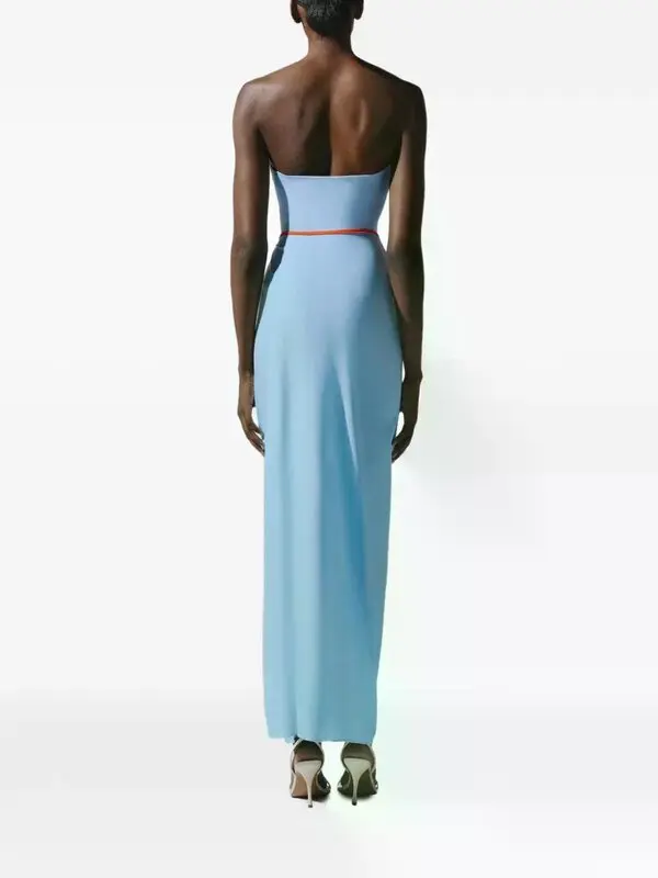 BAOBAB Zur Ring-detail Maxi Pareo - Blue