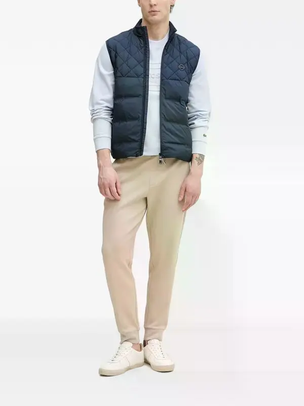 Lacoste Embossed Logo-patch Crew Neck Sweater