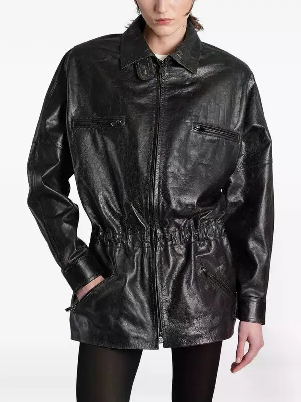 Magda Butrym Zip-up Cinched Jacket