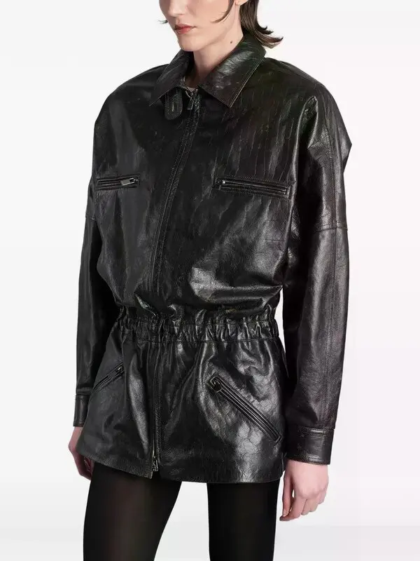 Magda Butrym Zip-up Cinched Jacket