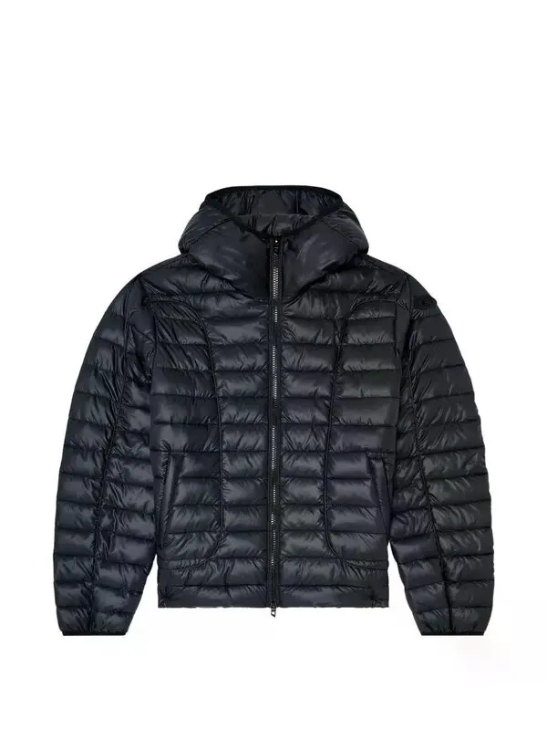 DIESEL® Quilted Hooded Puffer Jacket