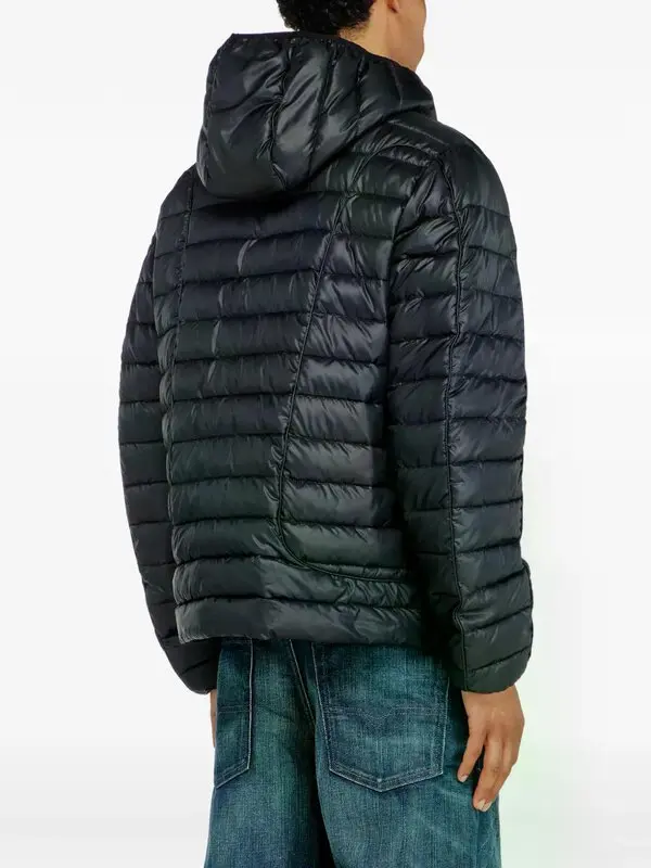 DIESEL® Quilted Hooded Puffer Jacket