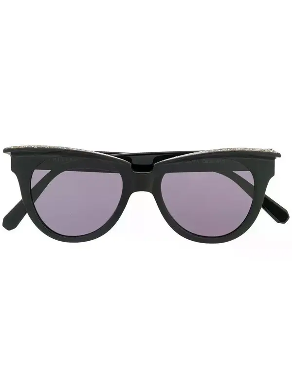 Philipp Plein Crystal Embellished Sunglasses - Black