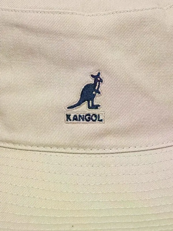 KANGOL Embroidered Logo Bucket Hat